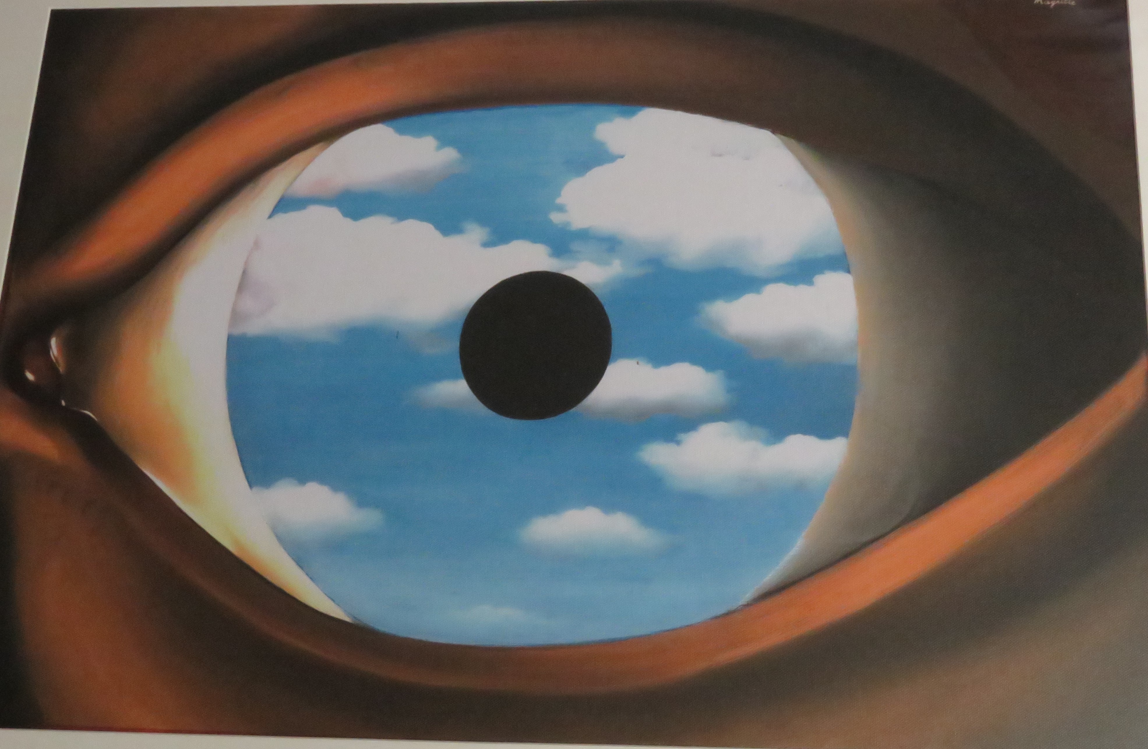 René Magritte -The False Mirror – Ramsy's Joint